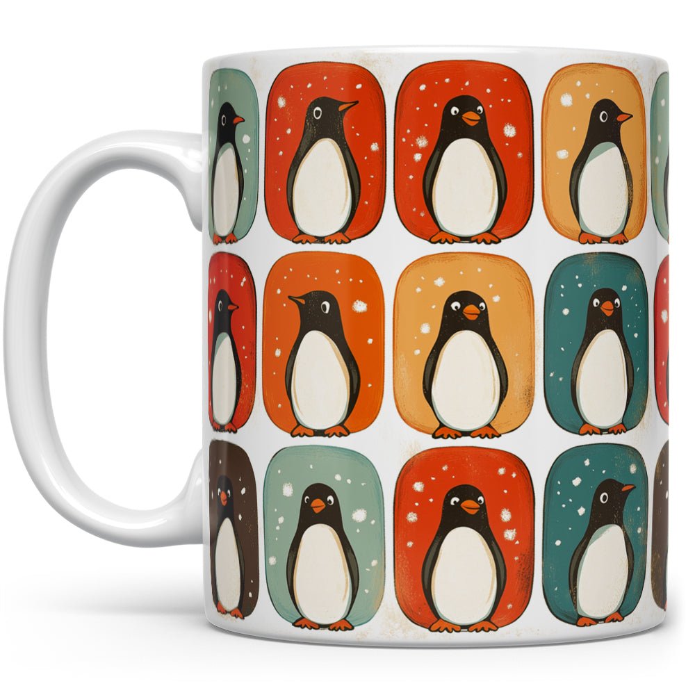 Mod Winter Penguin Mug | Fun Mugs | Loftipop